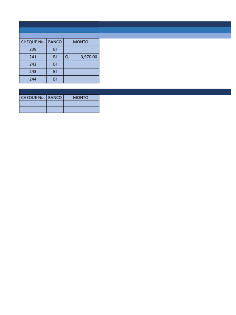Control de Cheques 29.05.23 | PDF