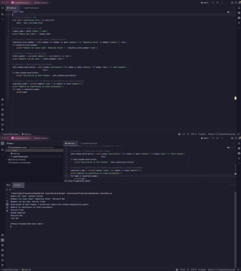 Actividad. JSON - Python | PDF | Formatos de archivo de computadora | Programación de computadoras