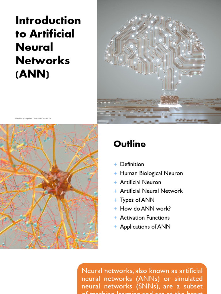 Lecture 11 - Introduction To Artificial Neural Networks (ANN) | PDF | Artificial Neural Network ...