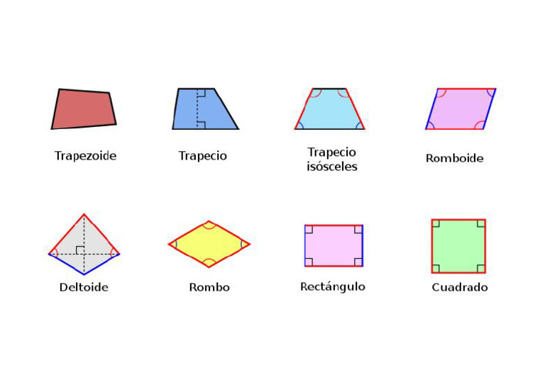 Quadrilaterals Es - SVG | PDF