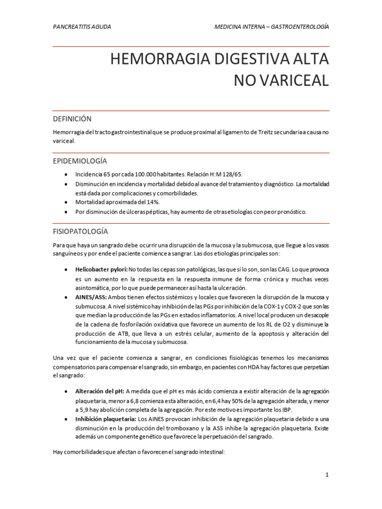 Hda No Variceal | PDF