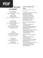 Letra El Grito | PDF