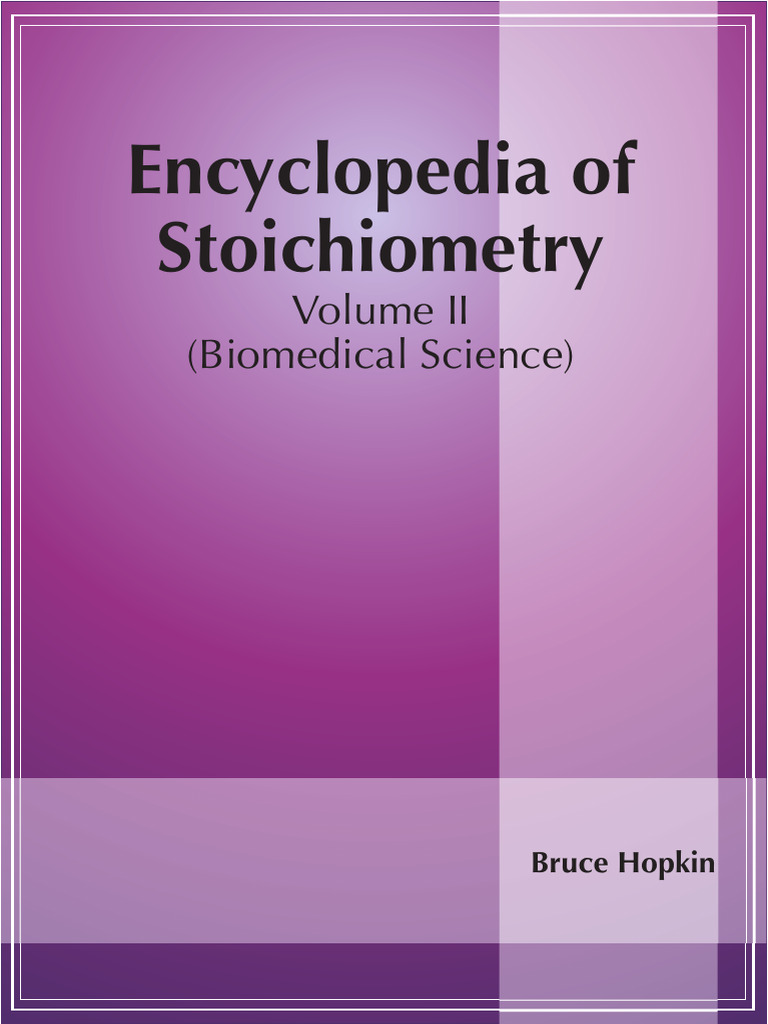 Encyclopedia of Stoichiometry | PDF | Coordination Complex ...