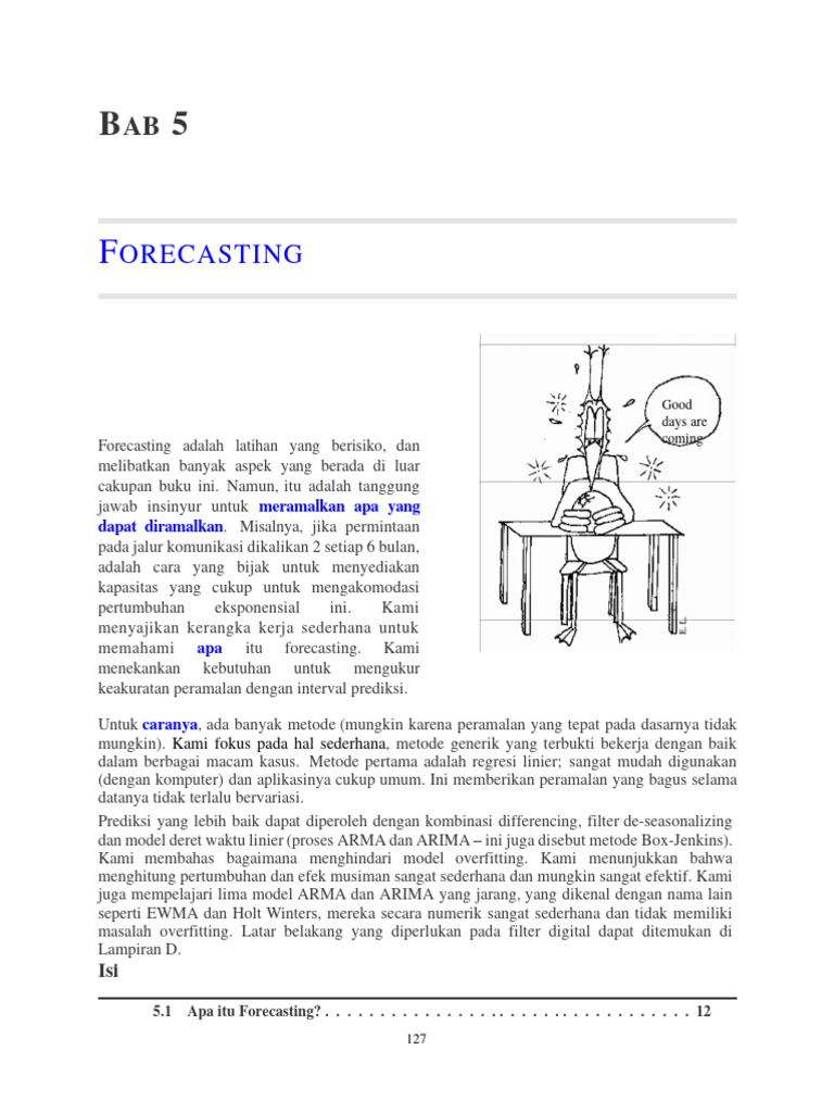 Bab5 Forecasting | PDF | Metode & Bahan Ajar | Komputer