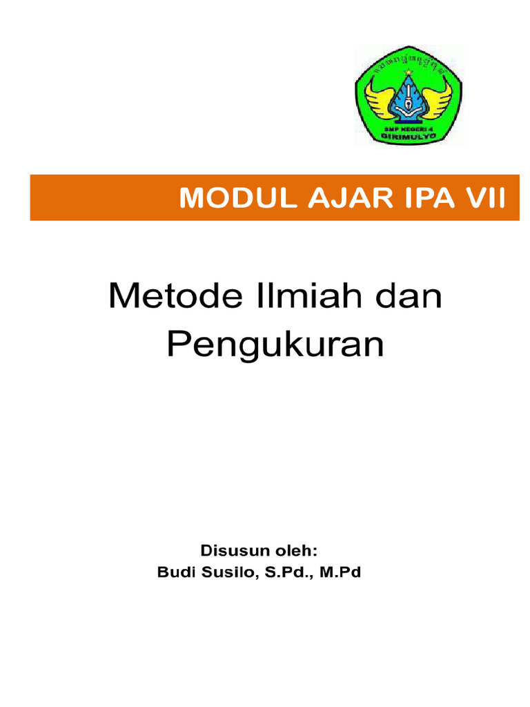 Modul Ajar-Metode Ilmiah Dan Pengukuran | PDF