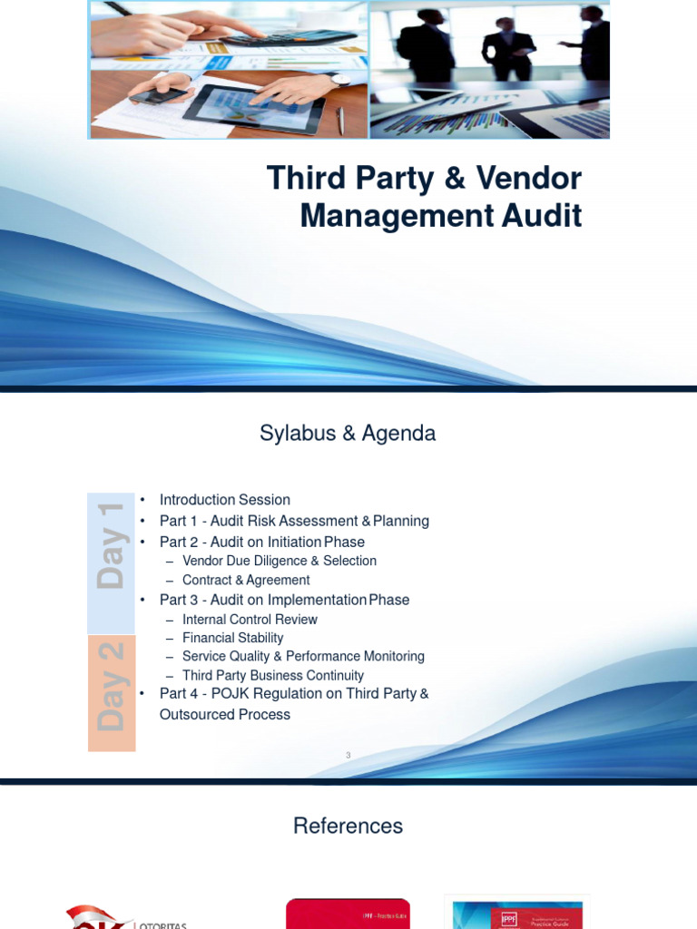 Third Party Vendor Management Audit Guide | PDF | Outsourcing ...