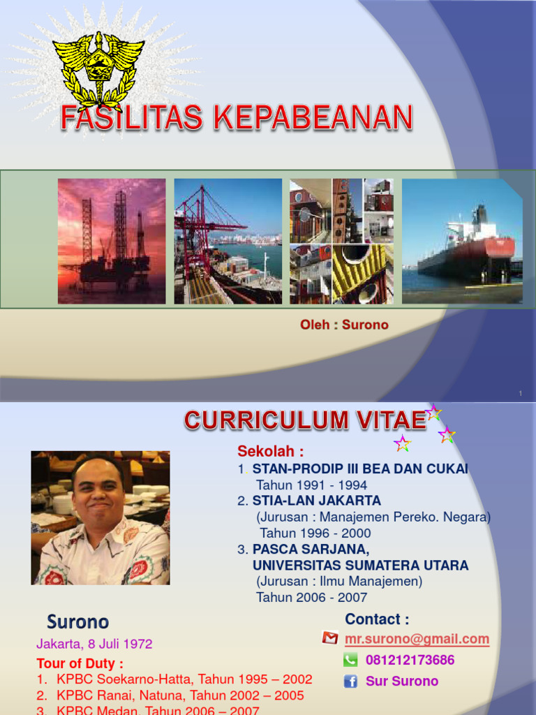 Fasilitas Kepabeanan 2019 | PDF