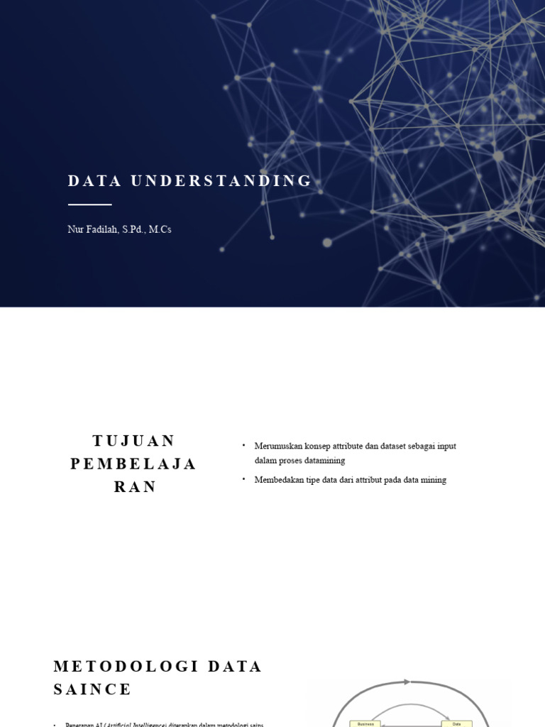 Materi 3 - Understanding Data | PDF