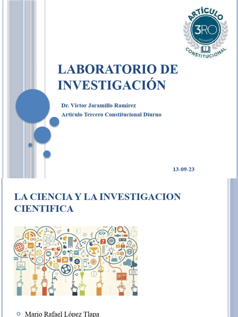 La Ciencia y La Investigacion Cientifica. | PDF