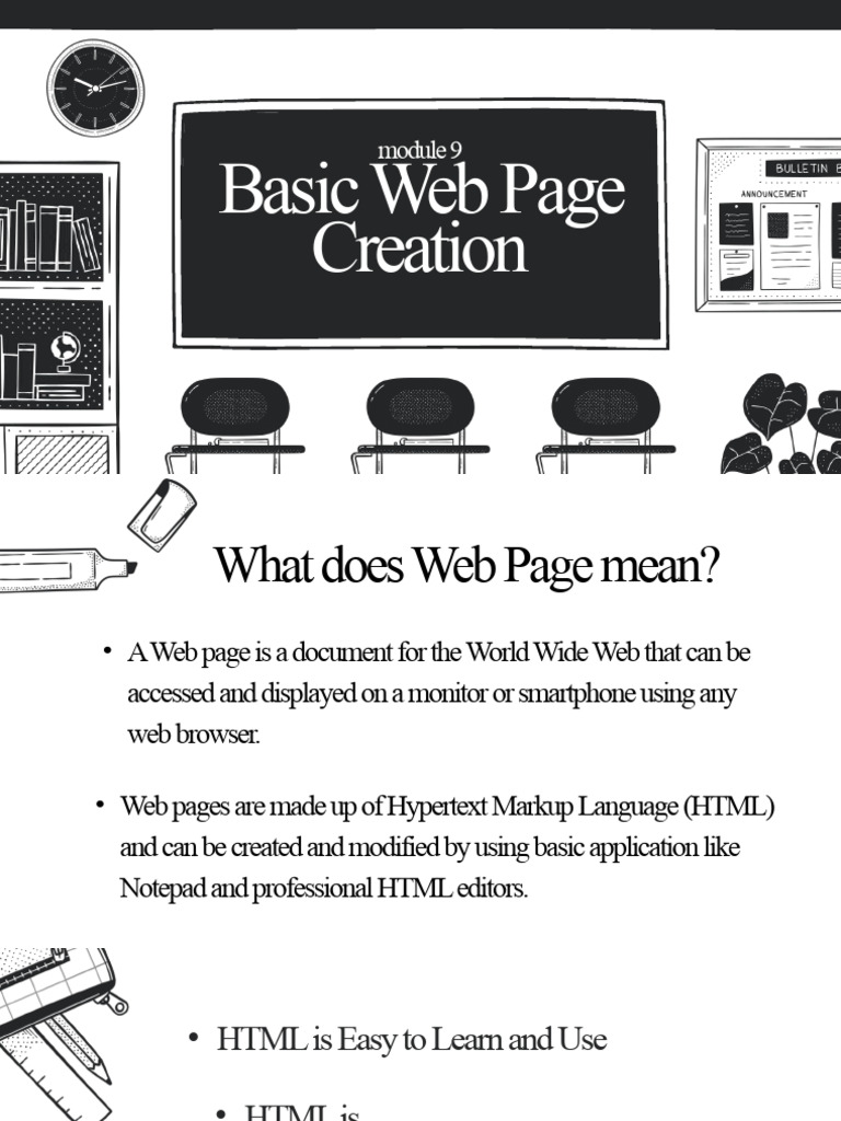 Basic Web Page Creation 1 | PDF | Html | World Wide Web