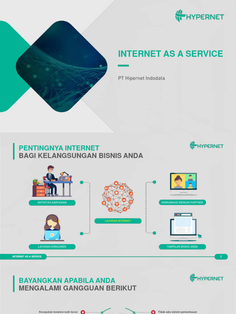 Layanan Internet Terintegrasi Hypernet | PDF