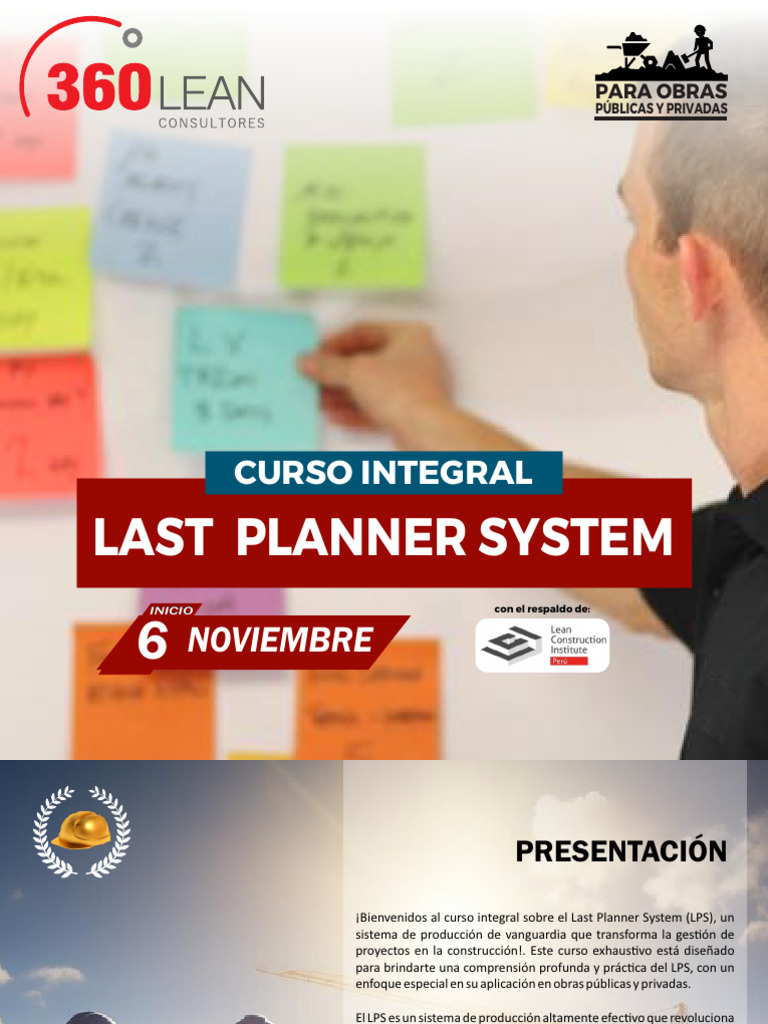 Brochure 4LPS 360 Lean | PDF | Ingeniero civil | Business