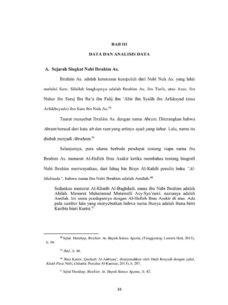 Kisah Nabi Ibrahim | PDF