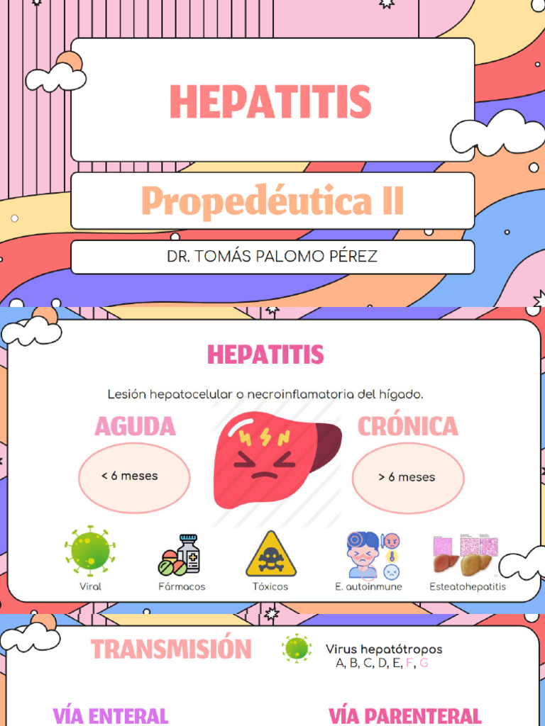 Presentación Hepatitis | PDF
