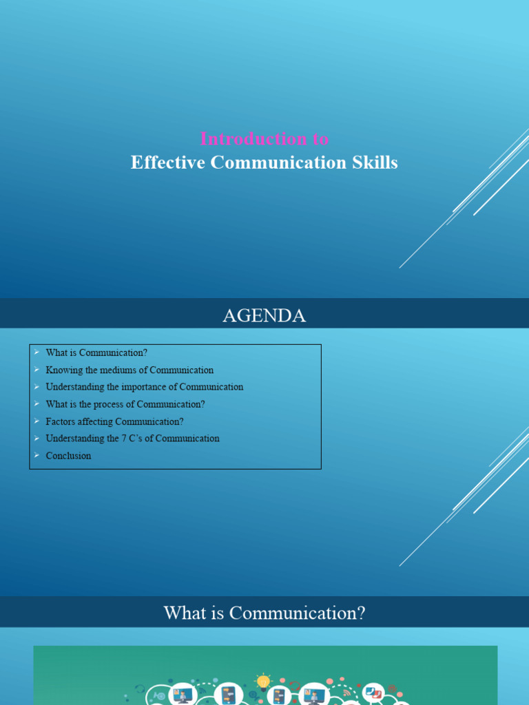 Mastering Effective Communication Skills | PDF