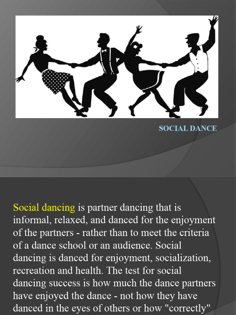 Social Dance | PDF | Dances | Ballroom Dance