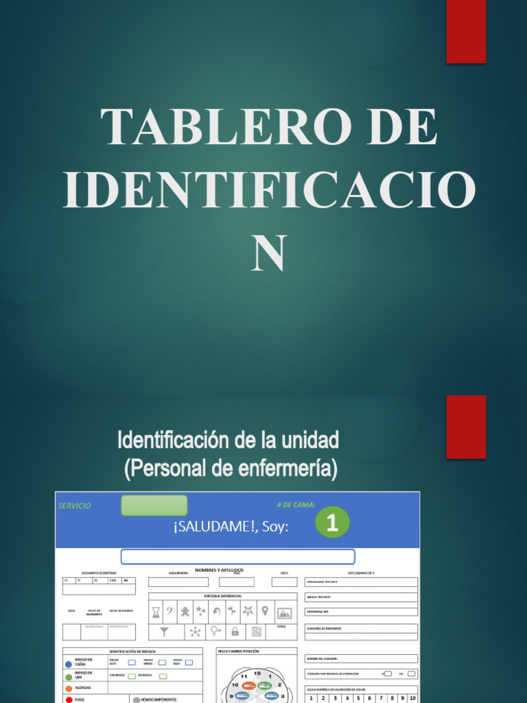 Tablero de Identificacion | PDF