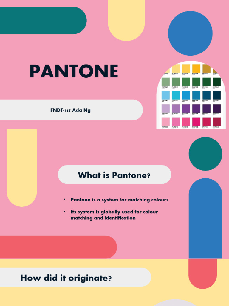 Pantone Presentation | PDF