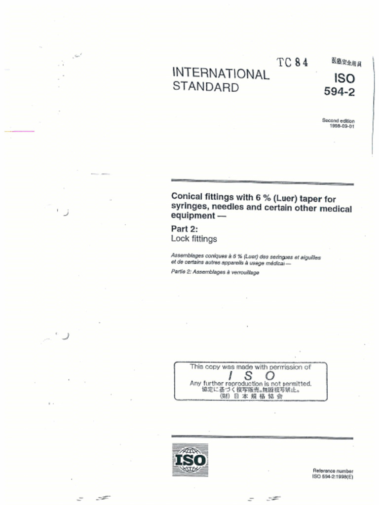 A.7. Iso 594-2 | PDF