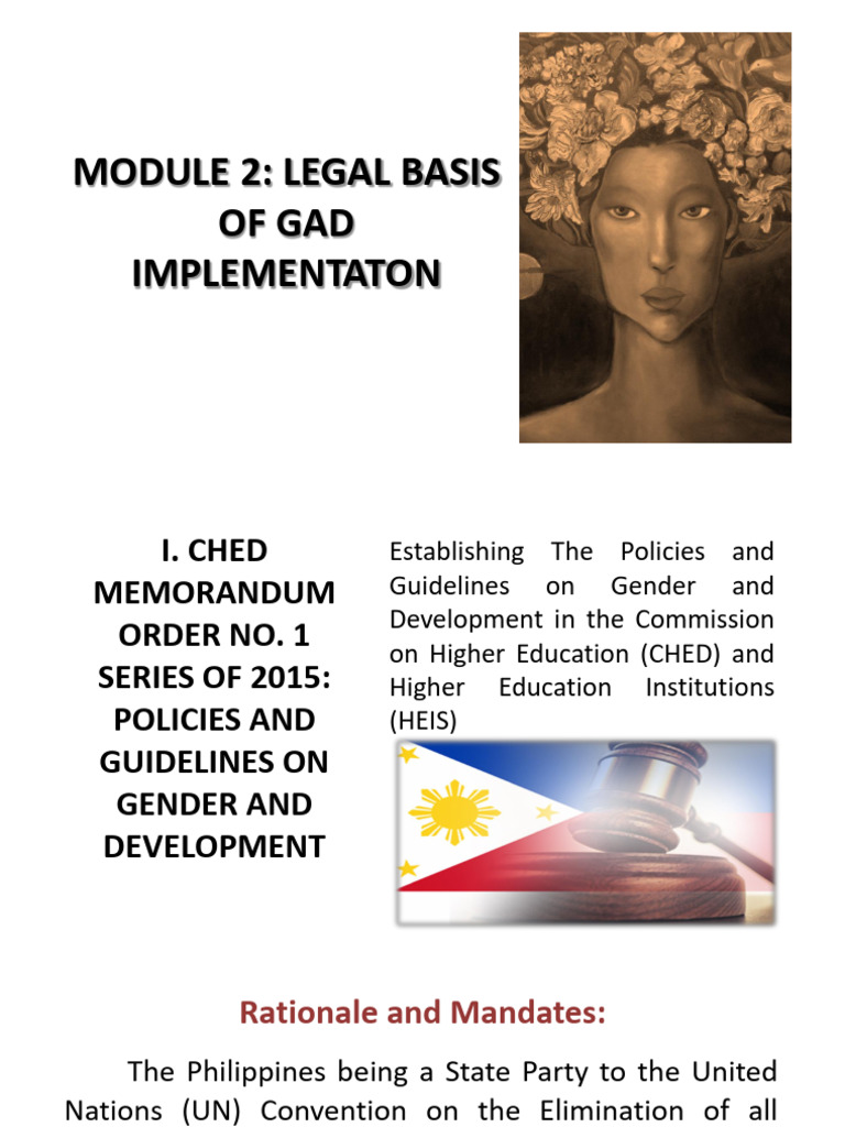 Module 2 Legal Basis of Gad | PDF