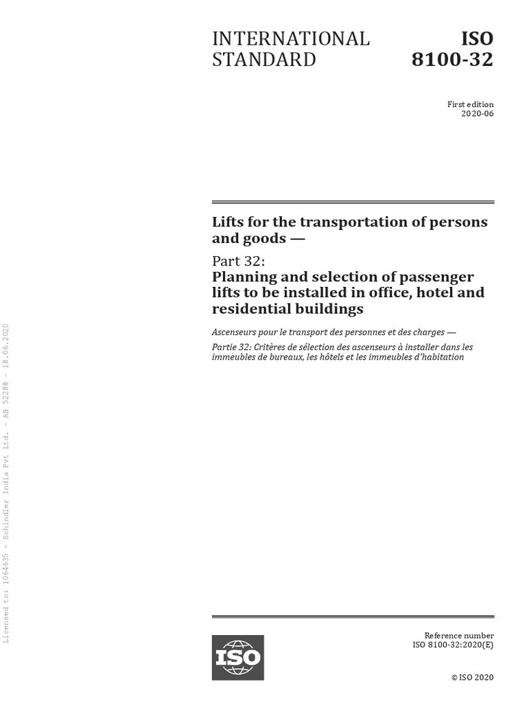 Iso 8100-32 - 2020 | PDF