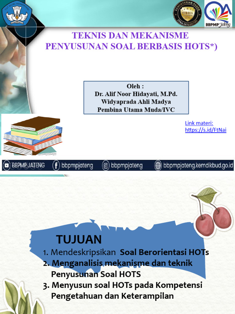 Teknis Dan Mekanisme Penyusunan Soal Hots-Uin WS | PDF