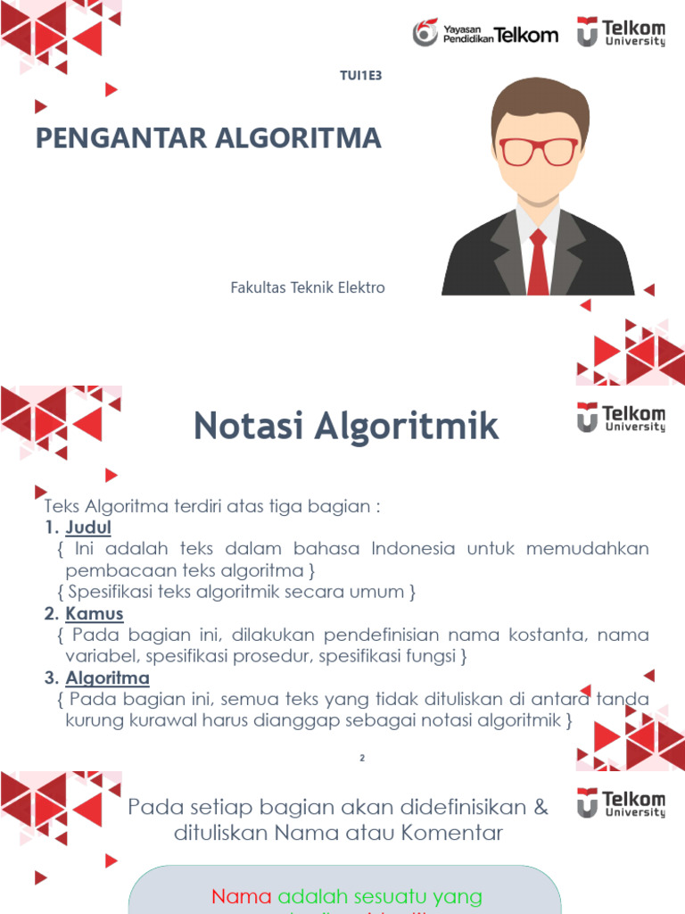 Bab 2 Notasi Algoritma Dan Pengenalan Bahasa C - Compressed | PDF
