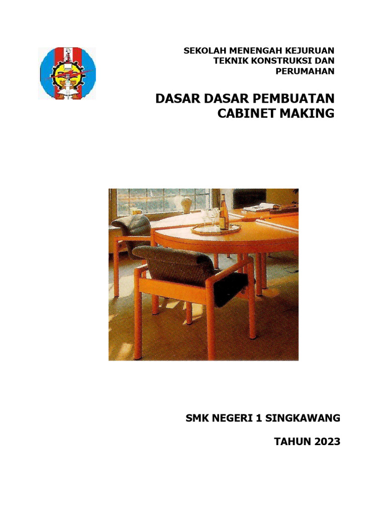 Modul Dasar Cabinet Making SMKN 1 SKW | PDF