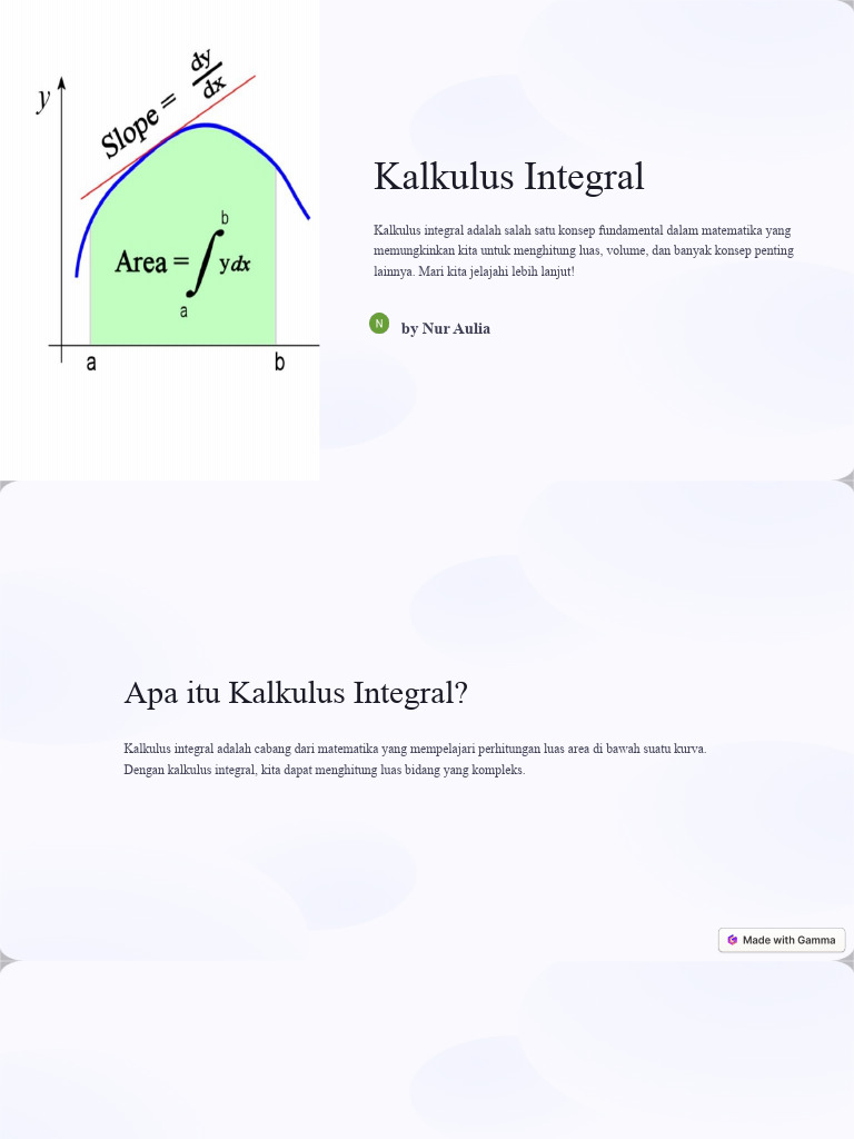 Kalkulus Integral | PDF