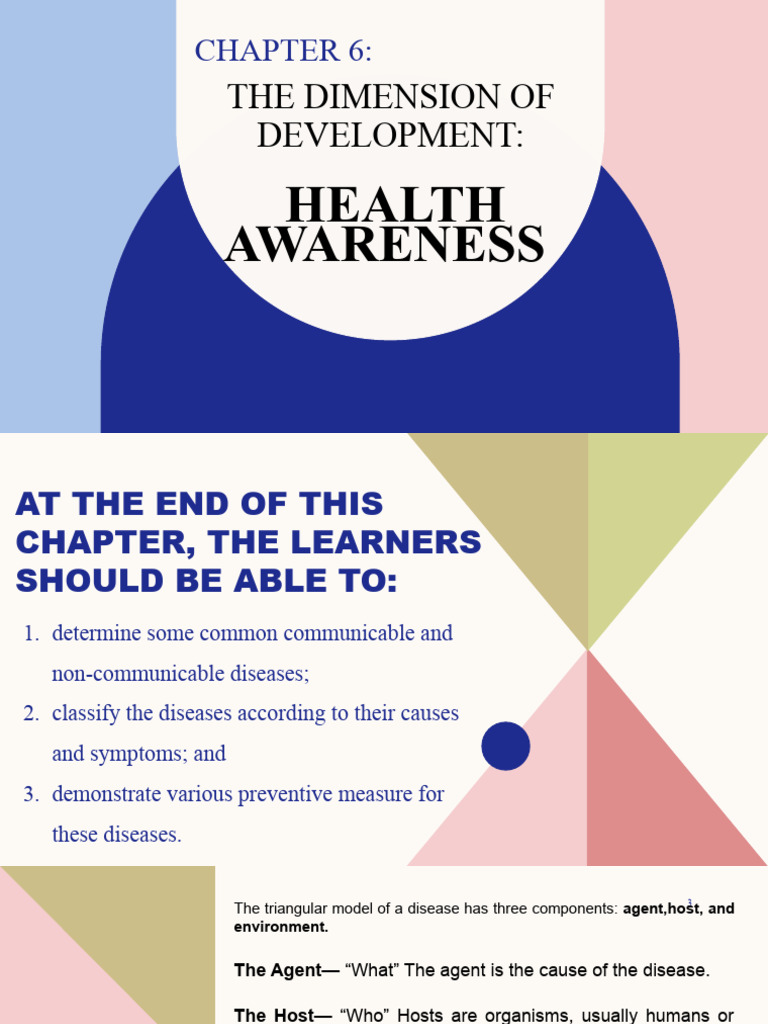 Chapter 6 Dimension of Development Health Awareness | PDF | Influenza ...