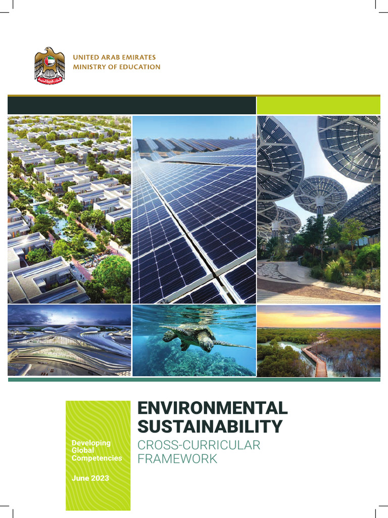 UAE Environmental Sustainability Framework | PDF
