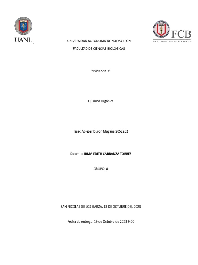 Ev Orgánica IADM B4A | PDF