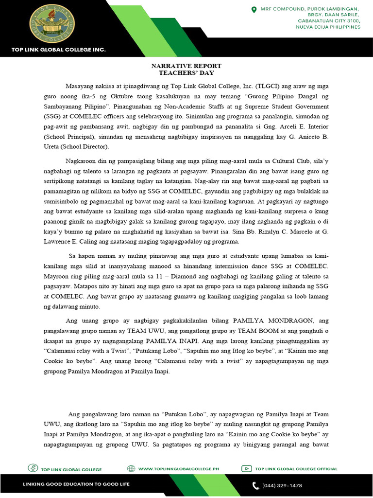 Long Header Footer | PDF