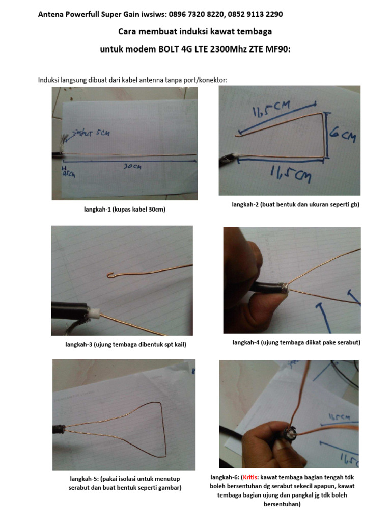 Cara Membuat and Nempel Induksi Kawat Te | PDF