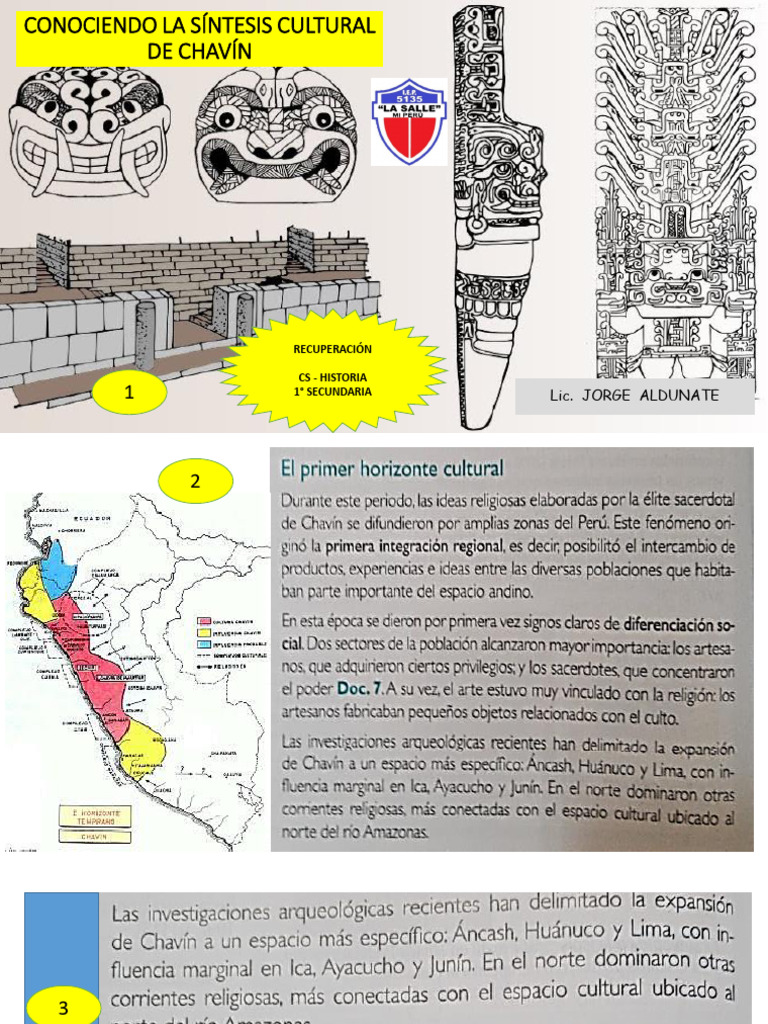 CS1 C1 - Hist Cultura Chavin, Paracas, Nazca | PDF