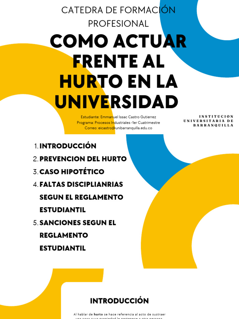 Emmanuel Castro - CATEDRA DE FORMACION PROFESIONAL | PDF