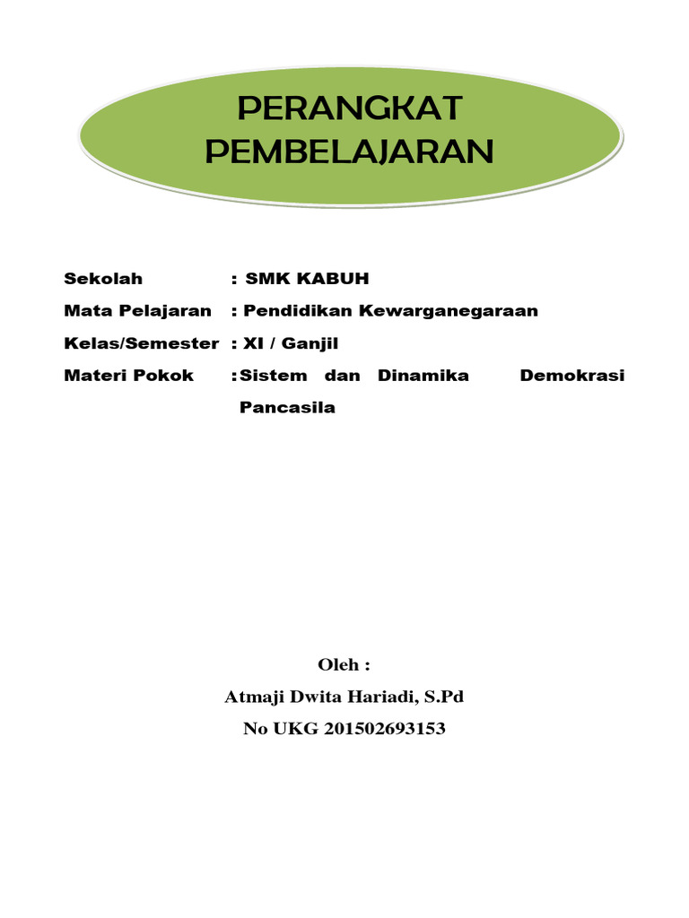 RPP Xi SMK | PDF