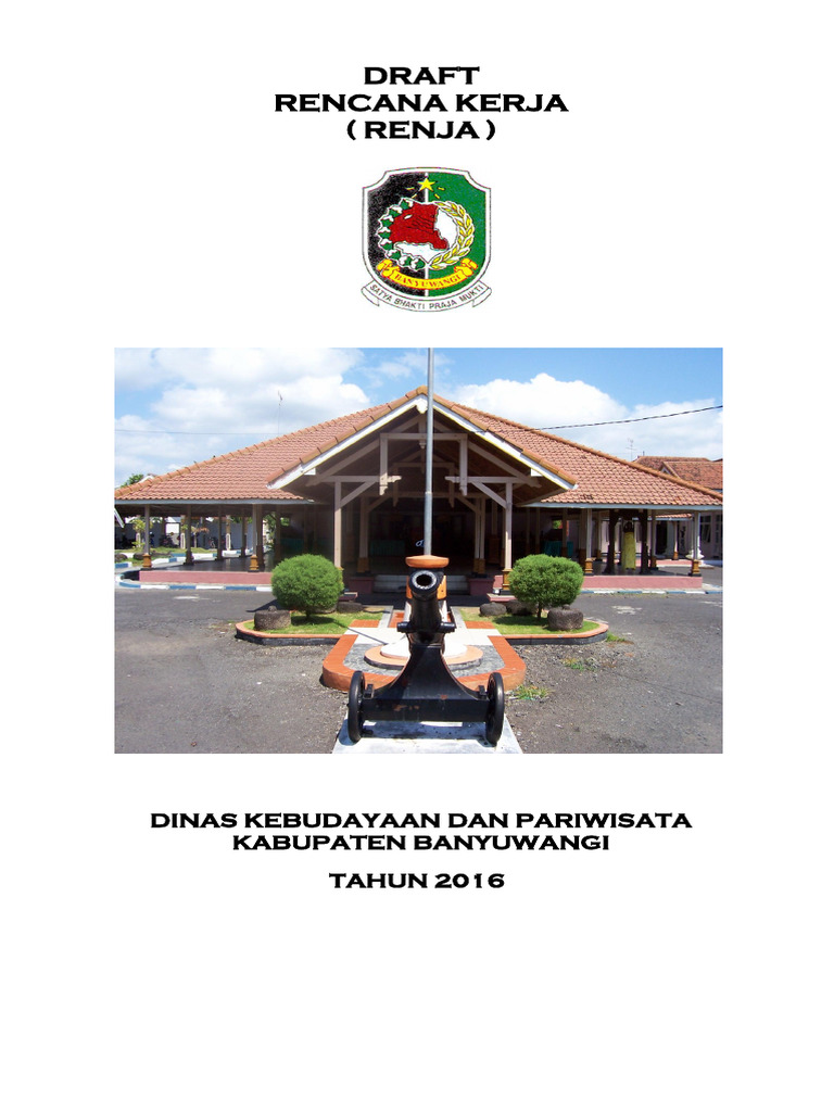 Adoc - Pub - Draft Rencana Kerja Renja | PDF