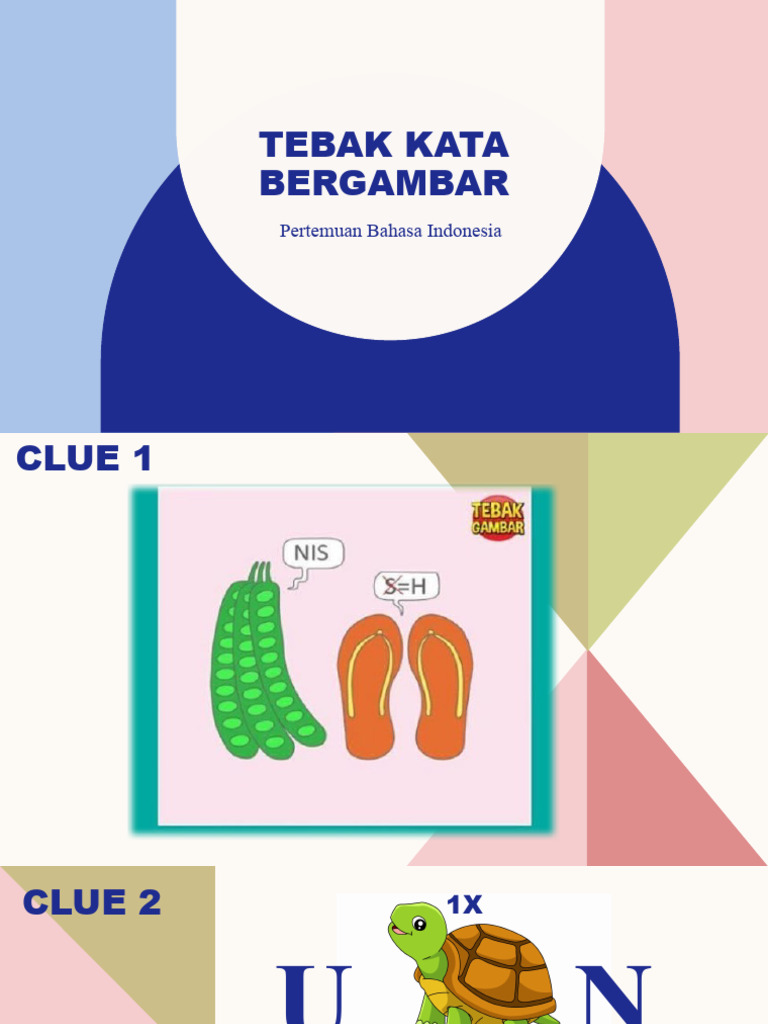 Tebak Kata Bergambar | PDF