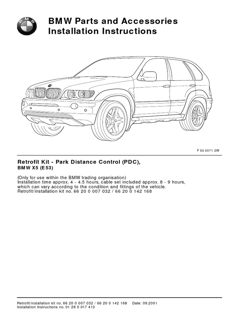 BMW x5 E53 Part and Accessories | PDF