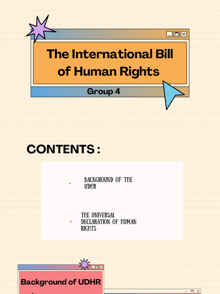 Group 4 Human Rights | PDF