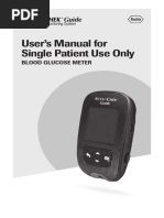 True Metrix Pro Manual | PDF | Diabetes | Causes Of Death