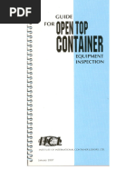 ISO Container Inspection Checklist | PDF | Unrest