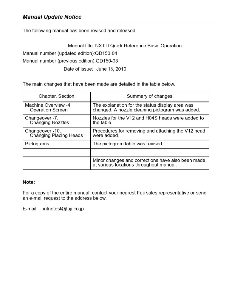 NXT2 Quick Reference Basic Operation | PDF