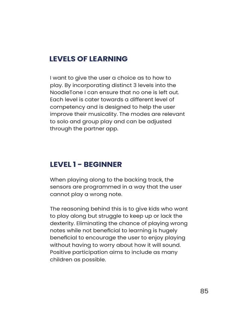 Tomás Coleman - Design Rationale - 85 | PDF | Self-Improvement