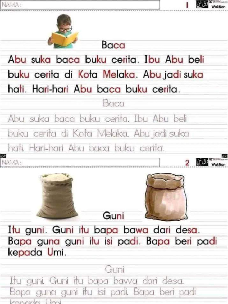 Baca Dan Surih | PDF