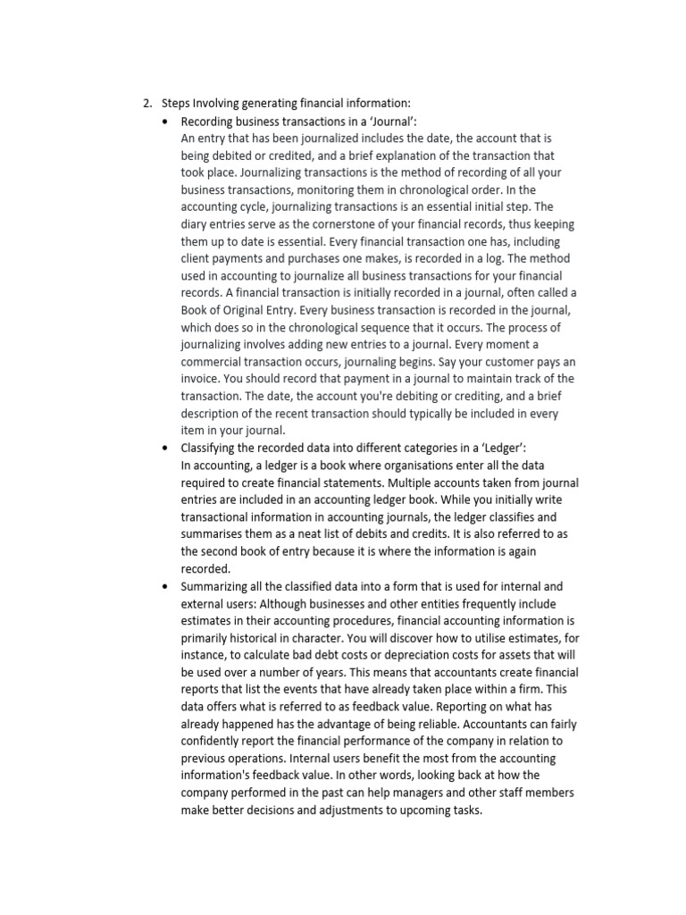 Essentials of Financial Accounting | PDF