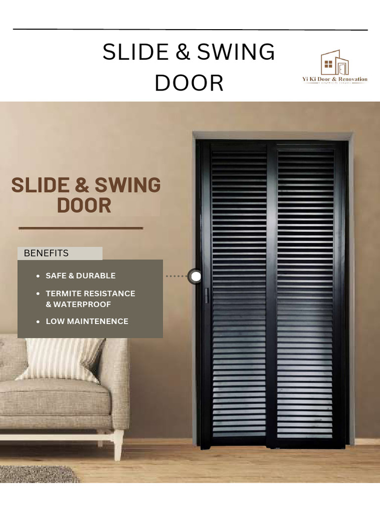 Yi Ki Door Slide Swing Door Catalogue 1 Compressed | PDF