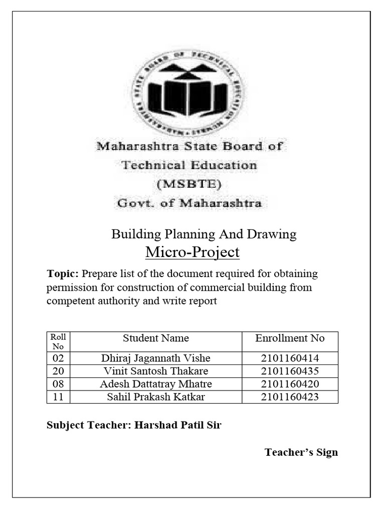 BPD Micro-Project (2,8,11,20) | PDF