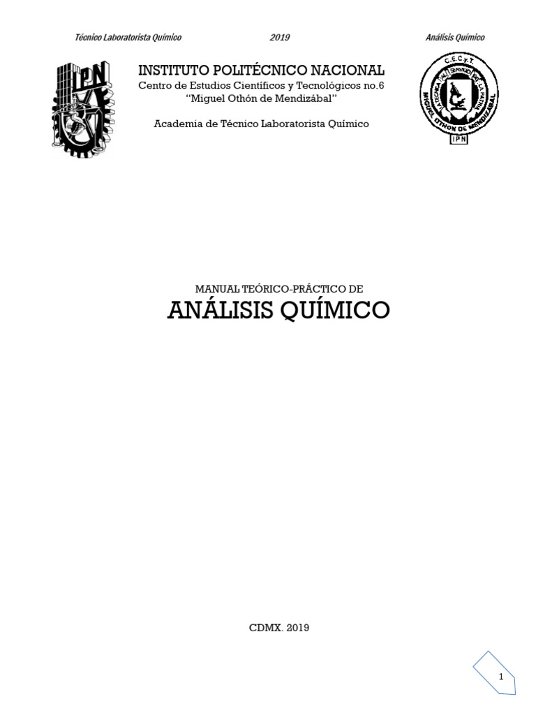 Anal Is Is Qui Mico Manual | PDF